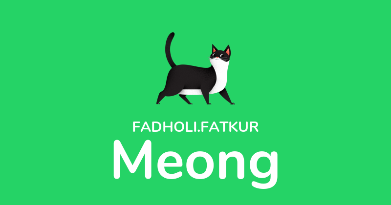 Sticker Maker - Meong