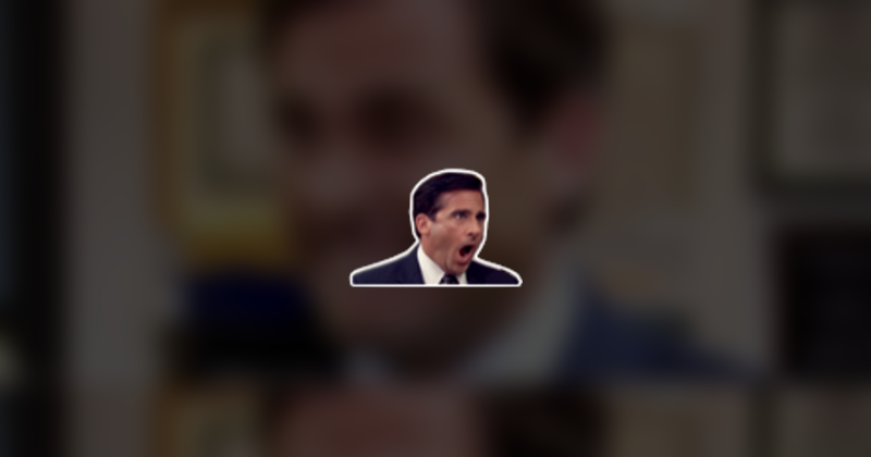 Sticker Maker - Michael Scott