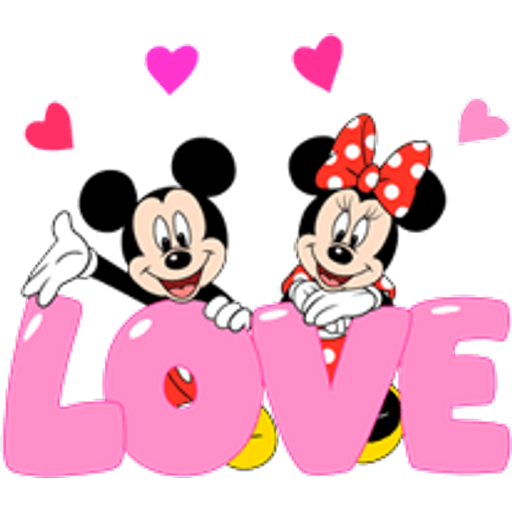 Sticker Maker - Mickey & Minnie