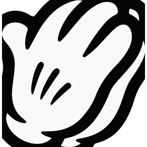 Sticker Maker - Mickey Mouse Hands