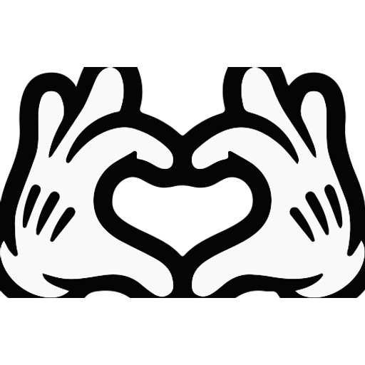 Sticker Maker - Mickey Mouse Hands