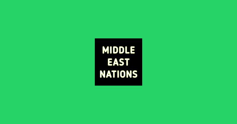 Sticker Maker - Middle East Flags