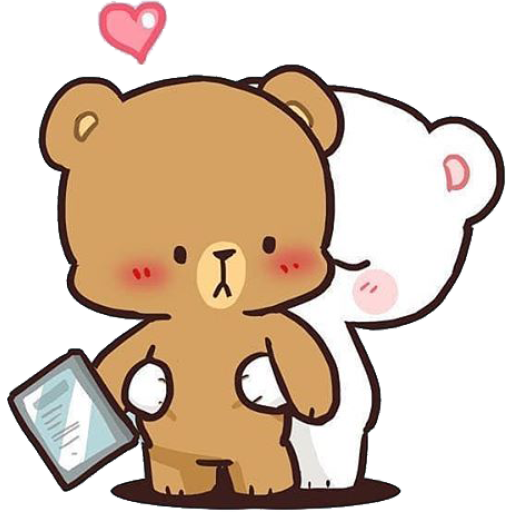 Sticker Maker - Milk Mocha Bear @Milkmochabear