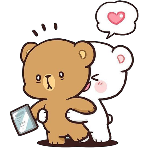 Sticker Maker - Milk Mocha Bear @Milkmochabear