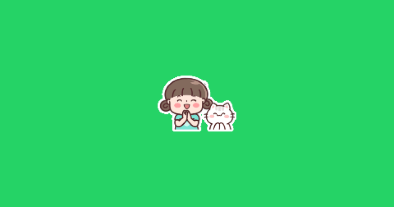 Sticker Maker - Millie y su gatito