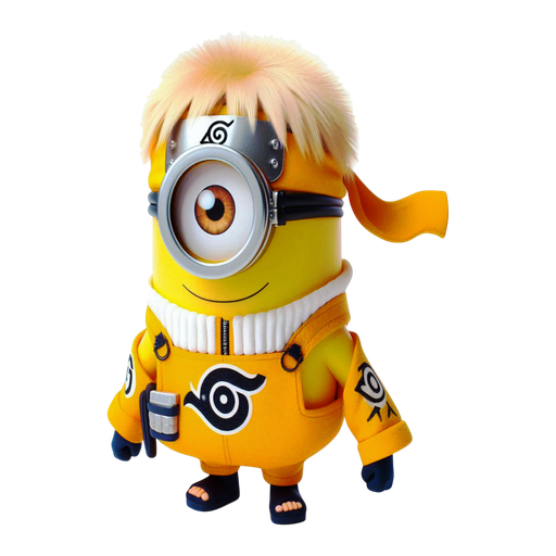 Sticker Maker - Minions Dragon Ball & Naruto