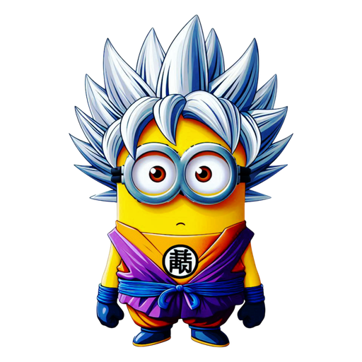 Sticker Maker - Minions Dragon Ball & Naruto