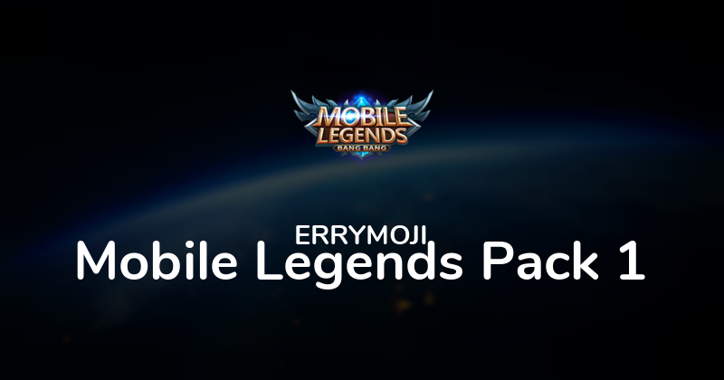 Sticker Maker - Mobile Legends Pack 1