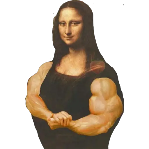 Sticker Maker - Mona Lisa 2