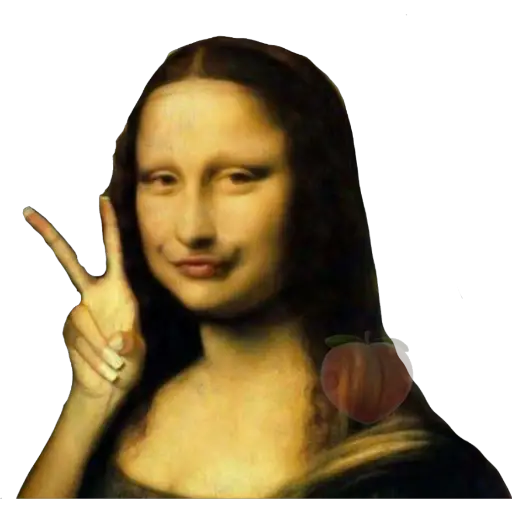 Sticker Maker - Mona Lisa 2