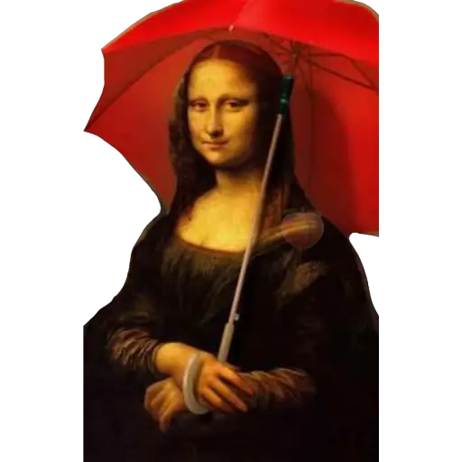 Sticker Maker - Mona Lisa 2