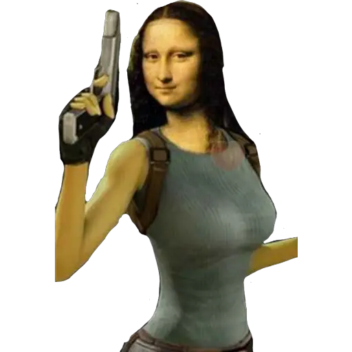 Sticker Maker - Mona Lisa 2