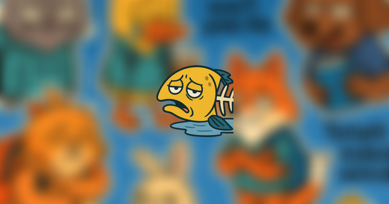 Sticker Maker - Monday Blue