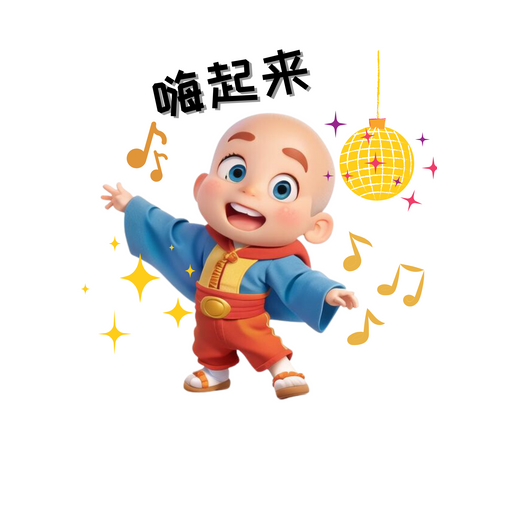 Sticker Maker - Monk Emoji by KT