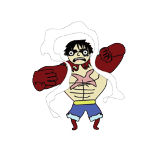 Sticker Maker - Monkey D. Luffy