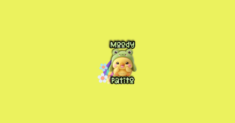Sticker Maker - Moody Patito🐣🐸