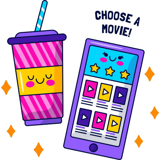 Sticker Maker - Movies Lover