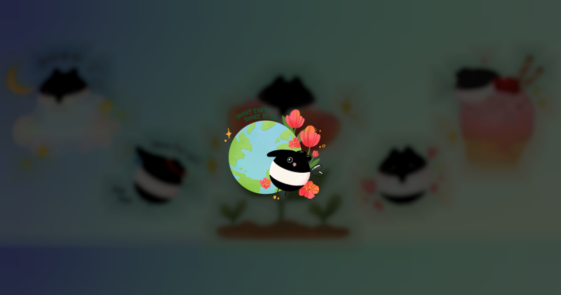 Sticker Maker - Moya the Tapir