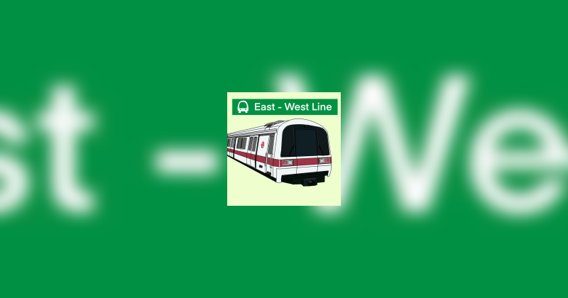 Sticker Maker - MRT 🇸🇬 Signages (East-West Line)1