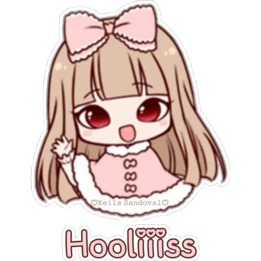 Sticker Maker - Muñequita Cute