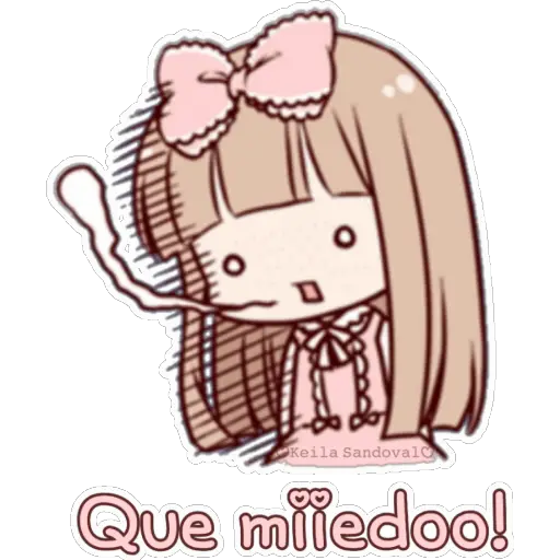 Sticker Maker - Muñequita Cute