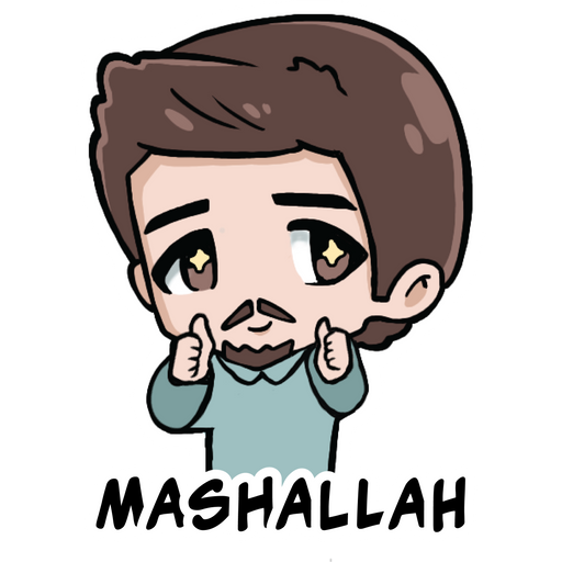 Sticker Maker - Muslim Sticker Pack (Yusuf)