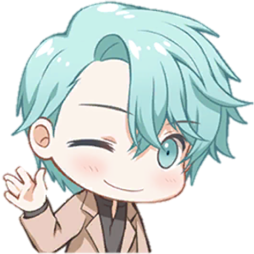 Sticker Maker - Mystic Messenger Emoji 3 - Jaehee, Jumin & V