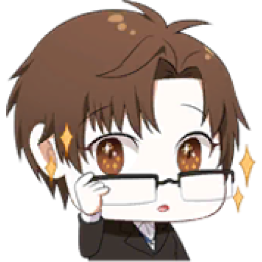 Sticker Maker - Mystic Messenger Emoji 3 - Jaehee, Jumin & V