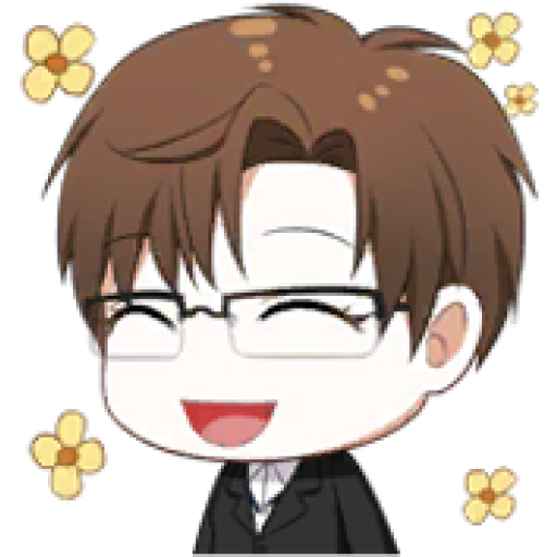 Sticker Maker - Mystic Messenger Emoji 3 - Jaehee, Jumin & V