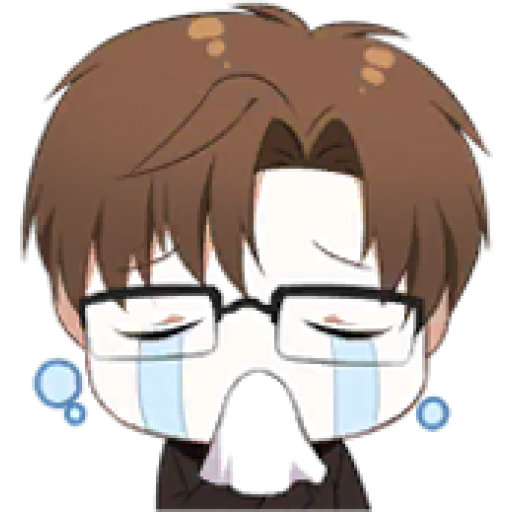 Sticker Maker - Mystic Messenger Emoji 3 - Jaehee, Jumin & V