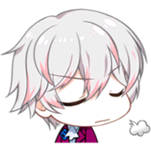 Sticker Maker - Mystic Messenger Emoji 4 - 707, Saeran & Ray