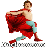 Sticker Maker Nacho Libre Lucha Libre