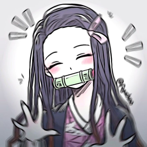 Sticker Maker - nezuko