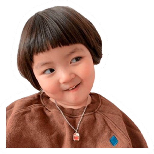 Sticker Maker - Niña Coreana