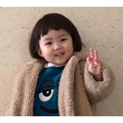 Sticker Maker - Niña Coreana