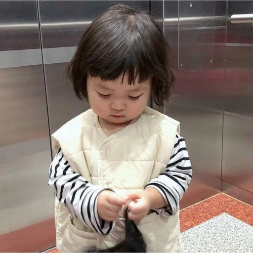 Sticker Maker - Niña Coreana