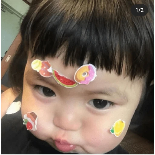 Sticker Maker - Niña Coreana