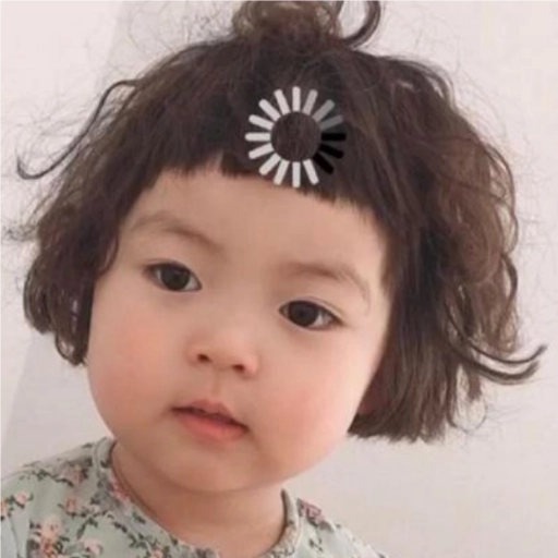 Sticker Maker - Niña Coreana