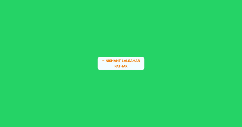 Sticker Maker - Nishant Lalsahab Pathak