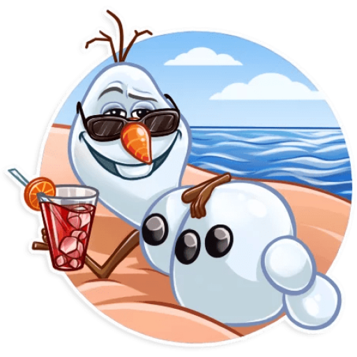 Sticker Maker - OLAF