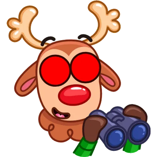 Sticker Maker - Олень Руди