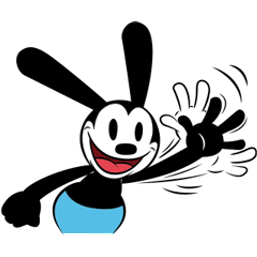 Sticker Maker - Oswald the Lucky Rabbit (1/2)