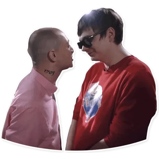Sticker Maker - Oxxxymiron VS Слава КПСС