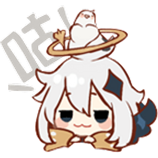 Sticker Maker - Paimon 1