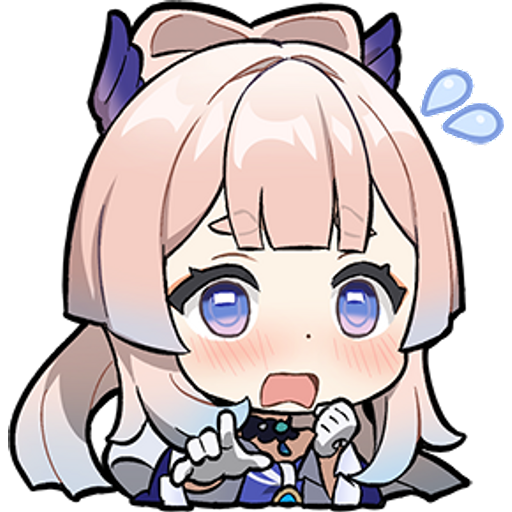 Sticker Maker - Paimon Paintings Set 13