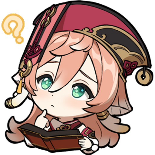 Sticker Maker - Paimon Paintings Set 15