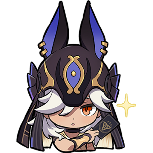 Sticker Maker - Paimon Paintings Set 18