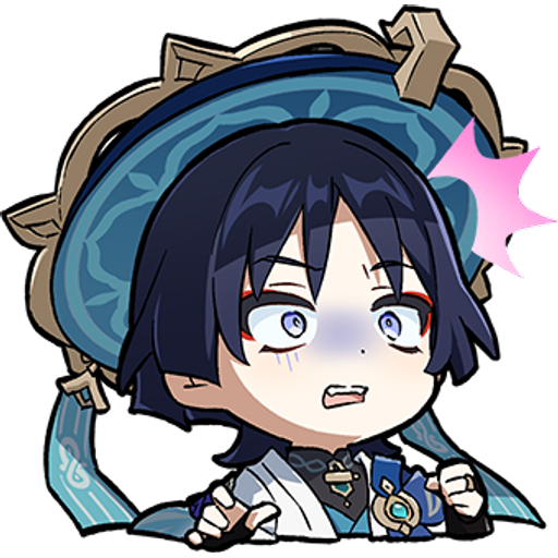 Sticker Maker - Paimon Paintings Set 20