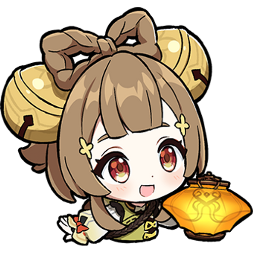 Sticker Maker - Paimon Paintings Set 21