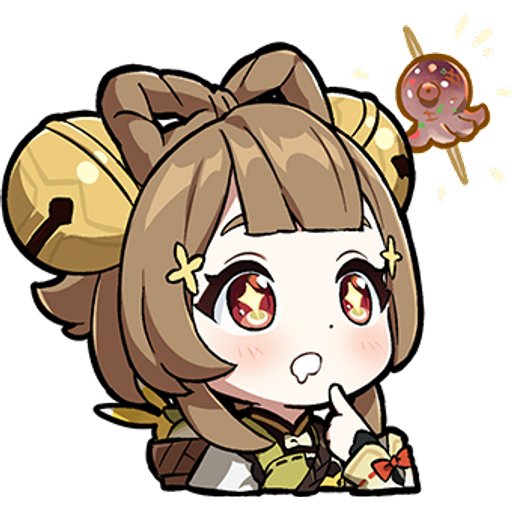 Sticker Maker - Paimon Paintings Set 21